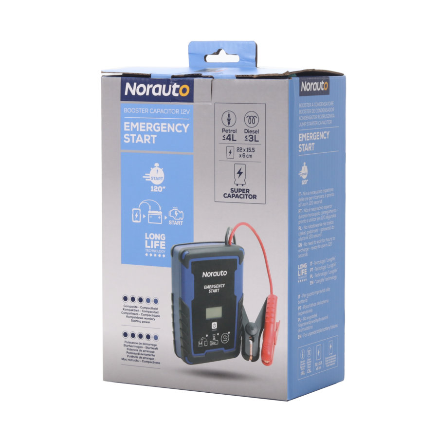 Booster Emergency Start 900A NORAUTO : Norauto.fr