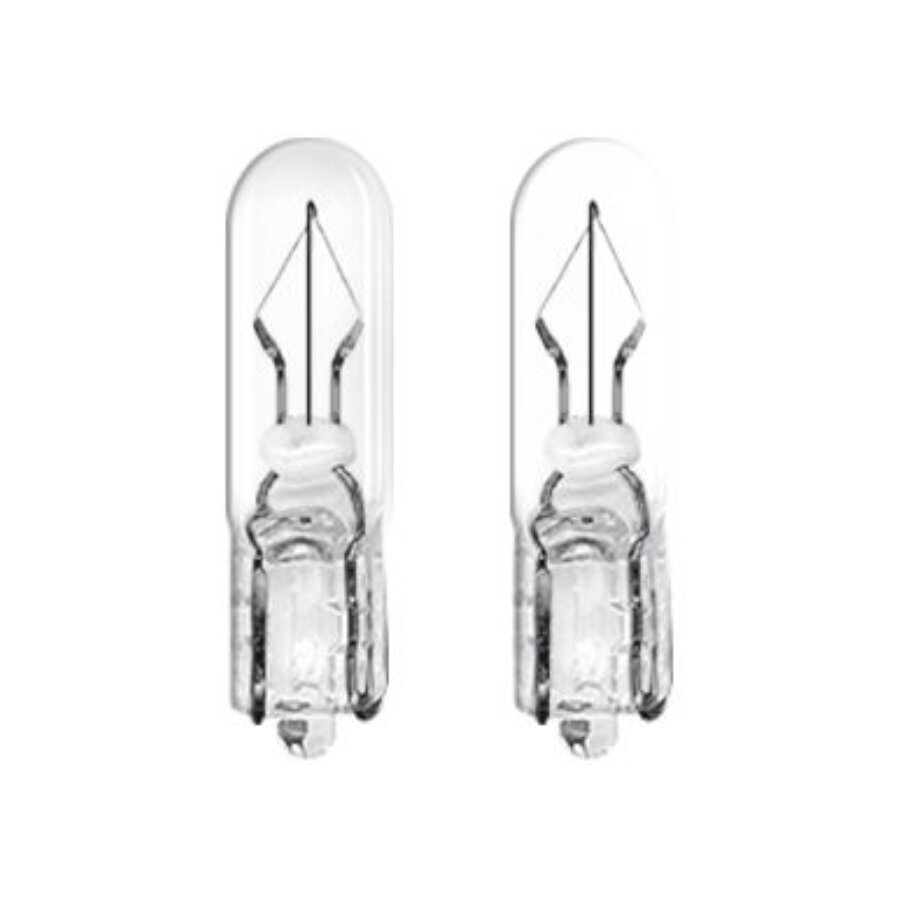 2 Ampoules OSRAM T5 1,2W W2x4,6d Original 12V : Norauto.fr