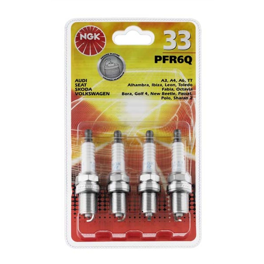 4 Bougies d'allumage Platine NGK BILSTER PFR6Q : Norauto.fr