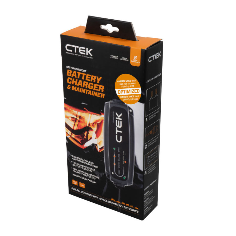 Chargeur batterie CTEK CT5 Powersport 2,3A/12V : Norauto.fr