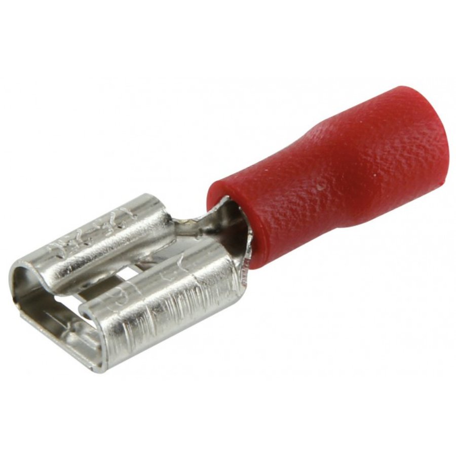 10 cosses femelles préisolées rouge dim 4,8 mm : Norauto.fr