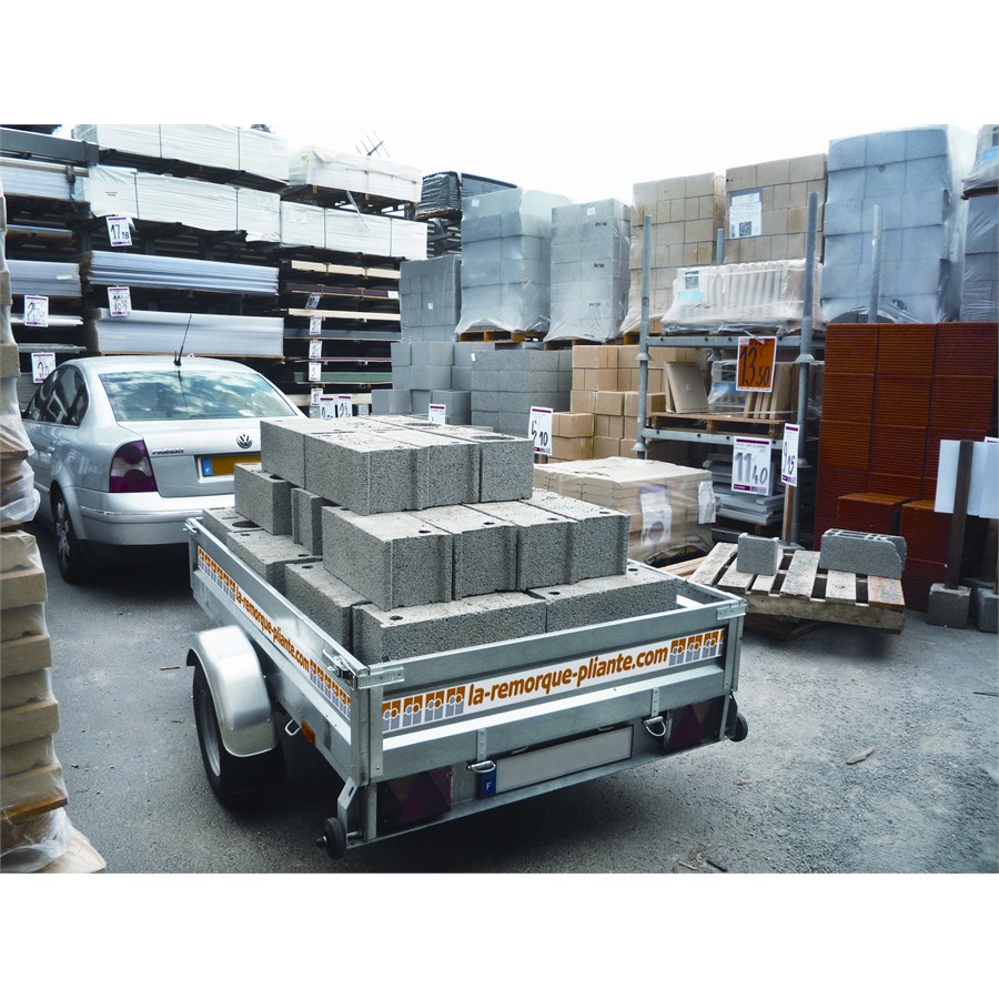 Remorque pliante 750 Kg LA REMORQUE PLIANTE WT175BF : Norauto.fr