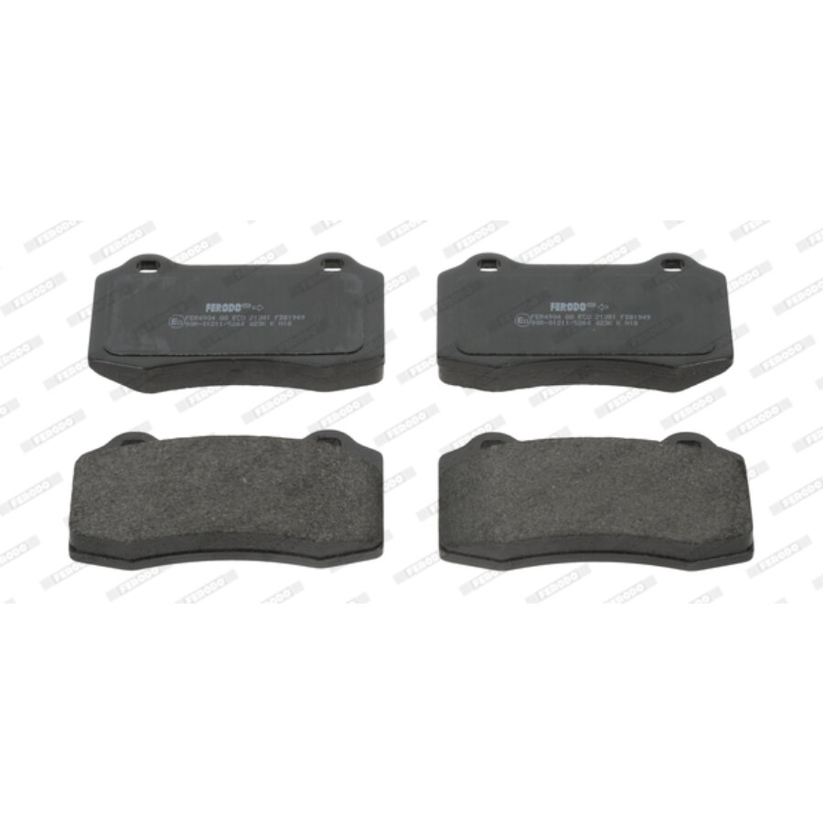 4 plaquettes de frein FERODO FDB1949 : Norauto.fr
