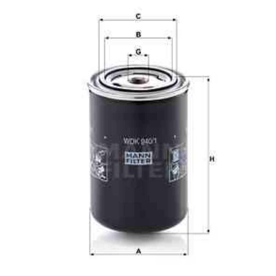 Filtre à carburant MANN-FILTER WDK940/1 : Norauto.fr
