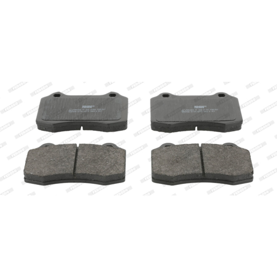 4 plaquettes de frein FERODO FDB1957 : Norauto.fr